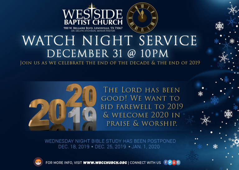 Watch Night Service - Westside