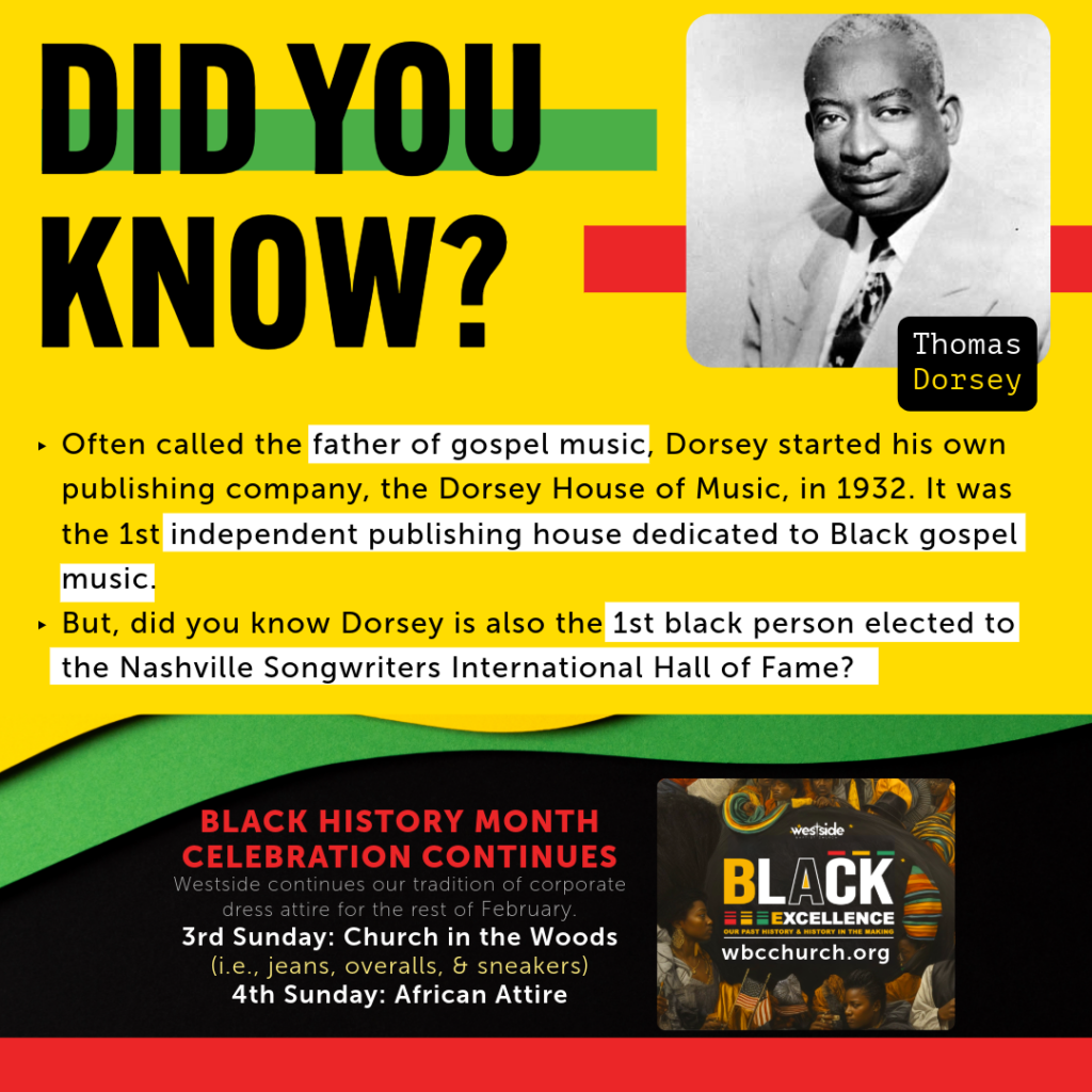 Did you know - Westside Baptist Church